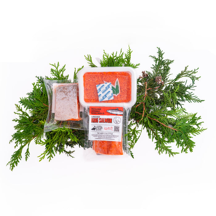 Caviar + King Gift Box – Alaska Fresh Seafood
